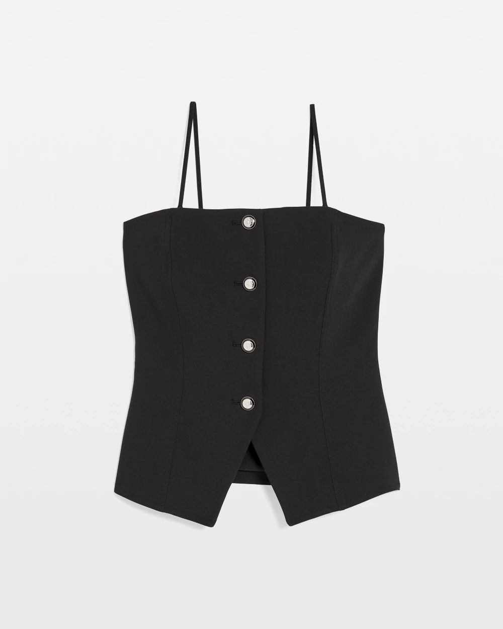 Buttoned Bustier White House Black Market